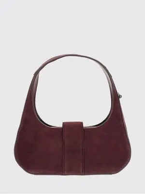 ROGER VIVIER Suede Sheepskin Handbag With Logo Plaque
