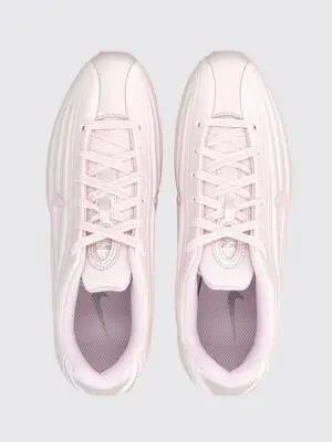 Nike Shox Z Synthetic Leather Sneakers With Swoosh Logo And Mesh Lining - Pink