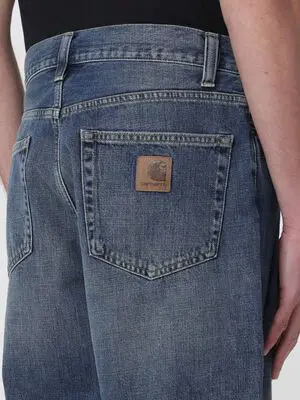 Carhartt Work In Progress Aaron Wide Leg Jeans - Blue