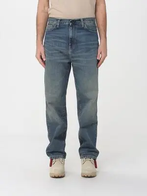 Carhartt Work In Progress Aaron Wide Leg Jeans - Denim