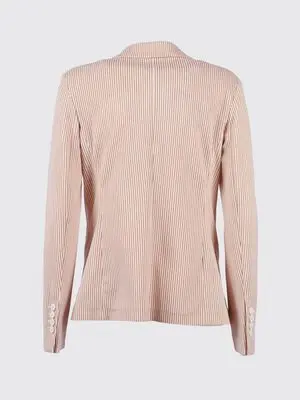 CIRCOLO 1901 Single Breasted Blazer In Cotton
