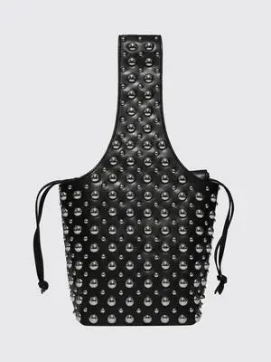 Liviana Conti Debbie Bag In Faux Leather With Studs - Black