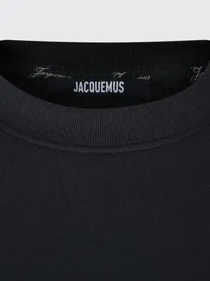 Jacquemus Basic Polyester T-shirts - Black