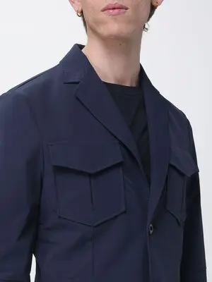 Peuterey Orkney Single-breasted Lightweight Jacket - Blue