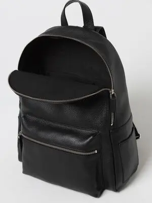 Orciani Textured Leather Backpack