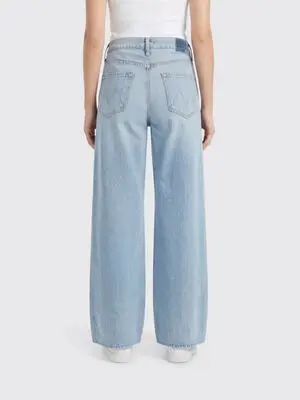 MOTHER Wide Leg Denim Jeans