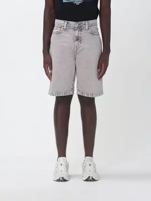 Carhartt Work In Progress Cotton Shorts - Grey