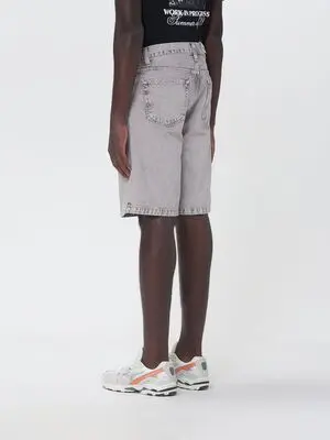 Carhartt Work In Progress Cotton Shorts - Grey
