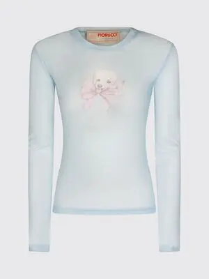 Fiorucci Long Sleeve Graphic Top