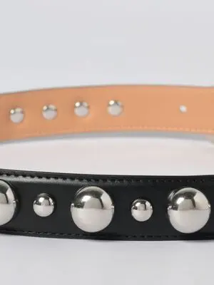 Liviana Conti Studded Vegan Leather Belt