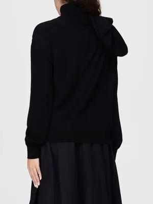 Moschino High Neck Jumper With Bow Detail