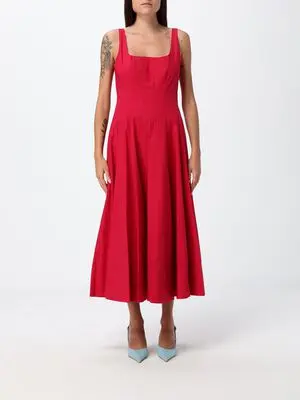 Staud Midi Dress - Cherry