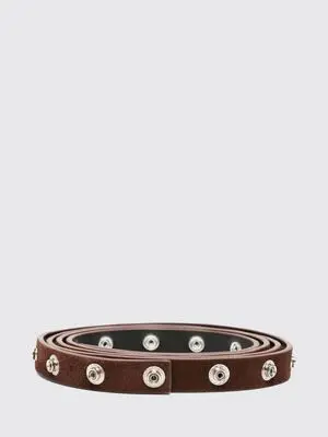 Attico Studded Belt - Brown