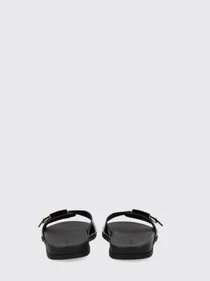 Tory Burch Mellow Rubber Mule Sandals With Double T Logo And Low Heel
