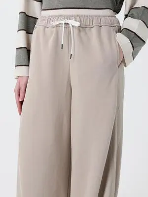 Brunello Cucinelli Cotton Drawstring Trousers