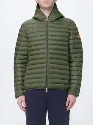 SAVE THE DUCK Donald Hooded Nylon Puffer Jacket - Green