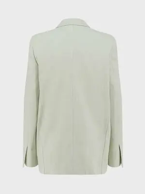 Pinko Rustic Effect Single-breasted Blazer - Blue