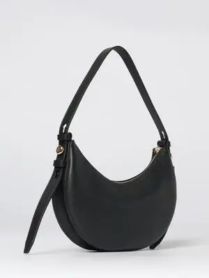 Tory Burch Romy Grained Leather Bag - Black