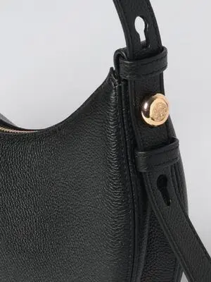Tory Burch Romy Grained Leather Bag - Black