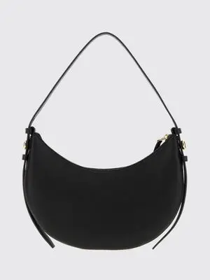 Tory Burch Romy Grained Leather Bag - Black