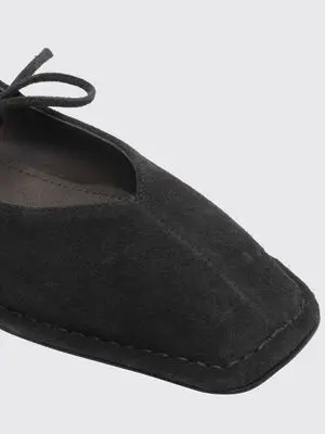 ALOHAS Sway Suede Ballet Flats With Straps And Square Toe