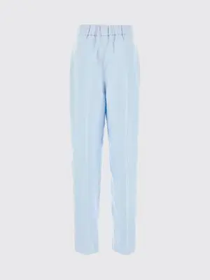 Agnona Linen Tailored Trousers