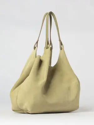 GIANNI CHIARINI Suede Shoulder Bag With Pouch