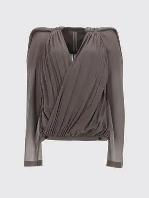 Rick Owens Silk Blouse - Grey