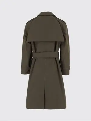 Burberry Cotton Double Breasted Trench Coat