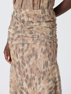 GANNI Camouflage Recycled Polyester Skirt