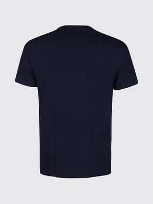 TOM FORD Slim Fit V-neck T-shirt In Stretch Cotton - Blue