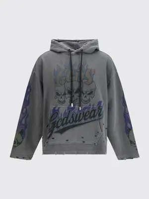 Gcds Cotton Printed Hoodie