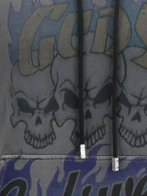 Gcds Cotton Printed Hoodie