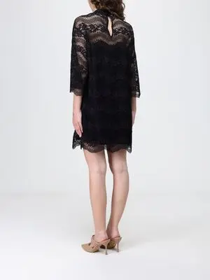TWINSET Mini Lace Dress - Black