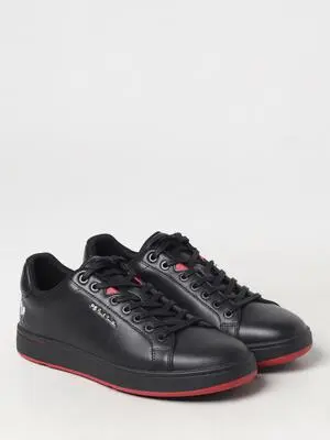 Paul Smith Leather Trainers With Zebra Detail - Multicolor