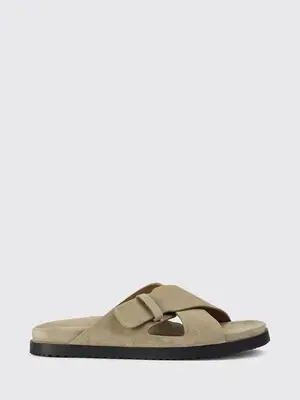 DOUCAL'S Suede Adjustable Strap Sandals