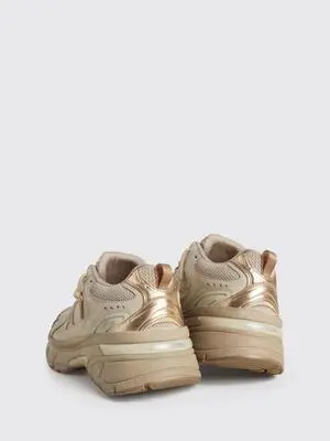 GOLDEN GOOSE Lightstar Mesh And Leather Sneakers - Grey