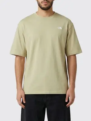 The North Face Contrast Logo Cotton Crewneck T-shirt - Forest Green