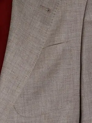 Brunello Cucinelli Wool Blend Single-breasted Blazer