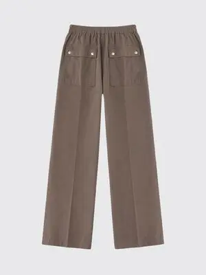 Rick Owens Cotton Geth Belas Trousers - Brown