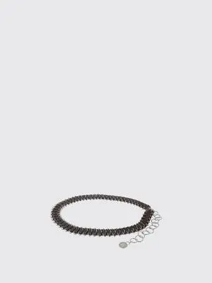 Rabanne Chain Belt - Brown