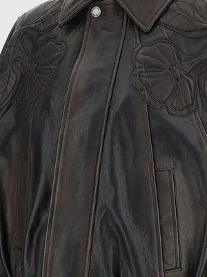 GOLDEN GOOSE Embellished Leather Jacket