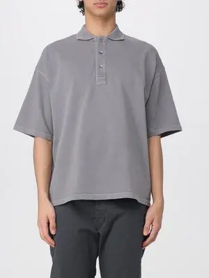 Barena Venezia Cotton Polo Shirt - Grey