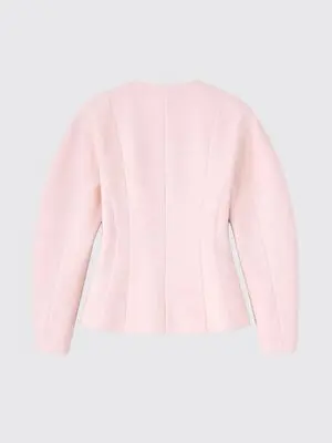 GANNI Wool Single Breasted Blazer