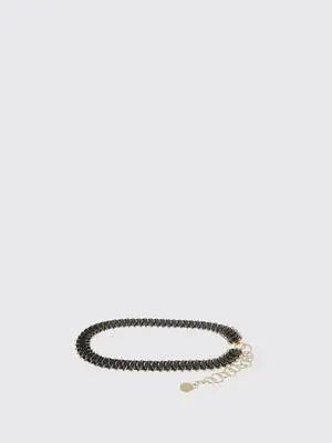 Rabanne Chain Belt - Black