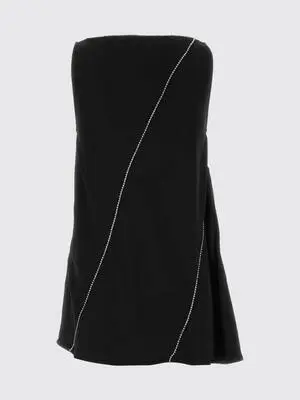 JIL SANDER Viscose Top - Black