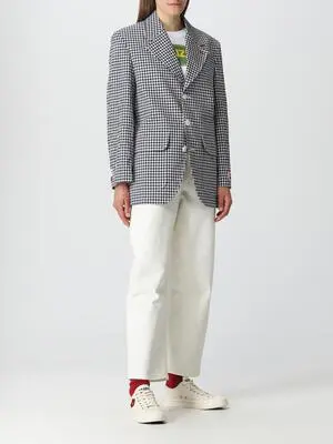 Kenzo Gingham Check Blazer