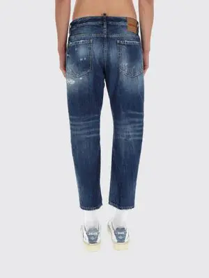 Dsquared2 Distressed Denim Slim Fit Jeans