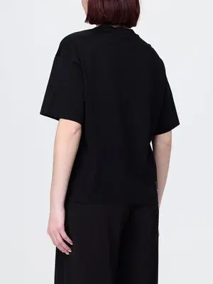 Emporio Armani Cotton T-shirt With Chest Pocket - Black