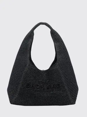 Marc Jacobs The Sack Lurex Shoulder Bag With Removable Inner Pouch - Black